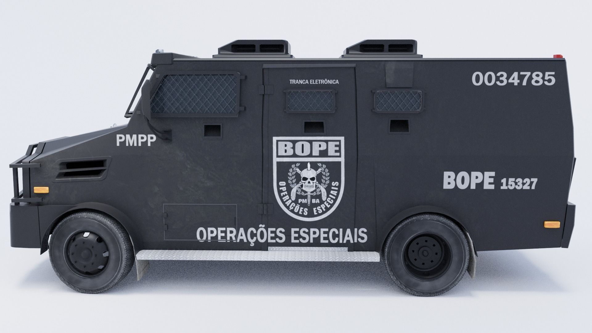 Blindado BOPE free VR / AR / low-poly 3D model | CGTrader