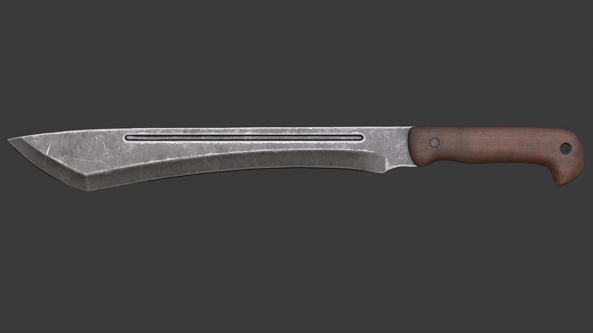 3D model Machete VR / AR / low-poly | CGTrader