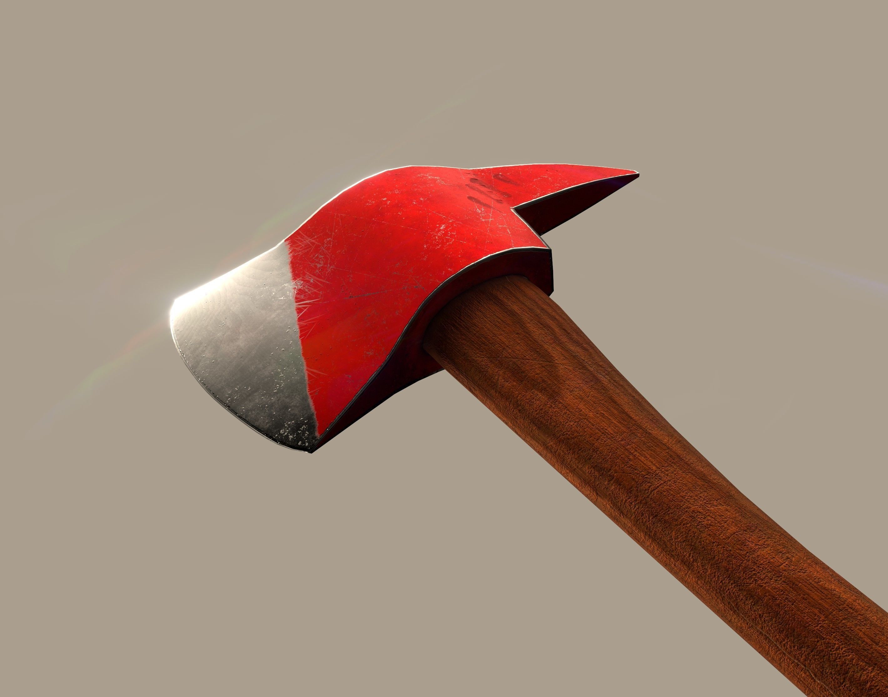 3D model Fire axe VR / AR / low-poly | CGTrader