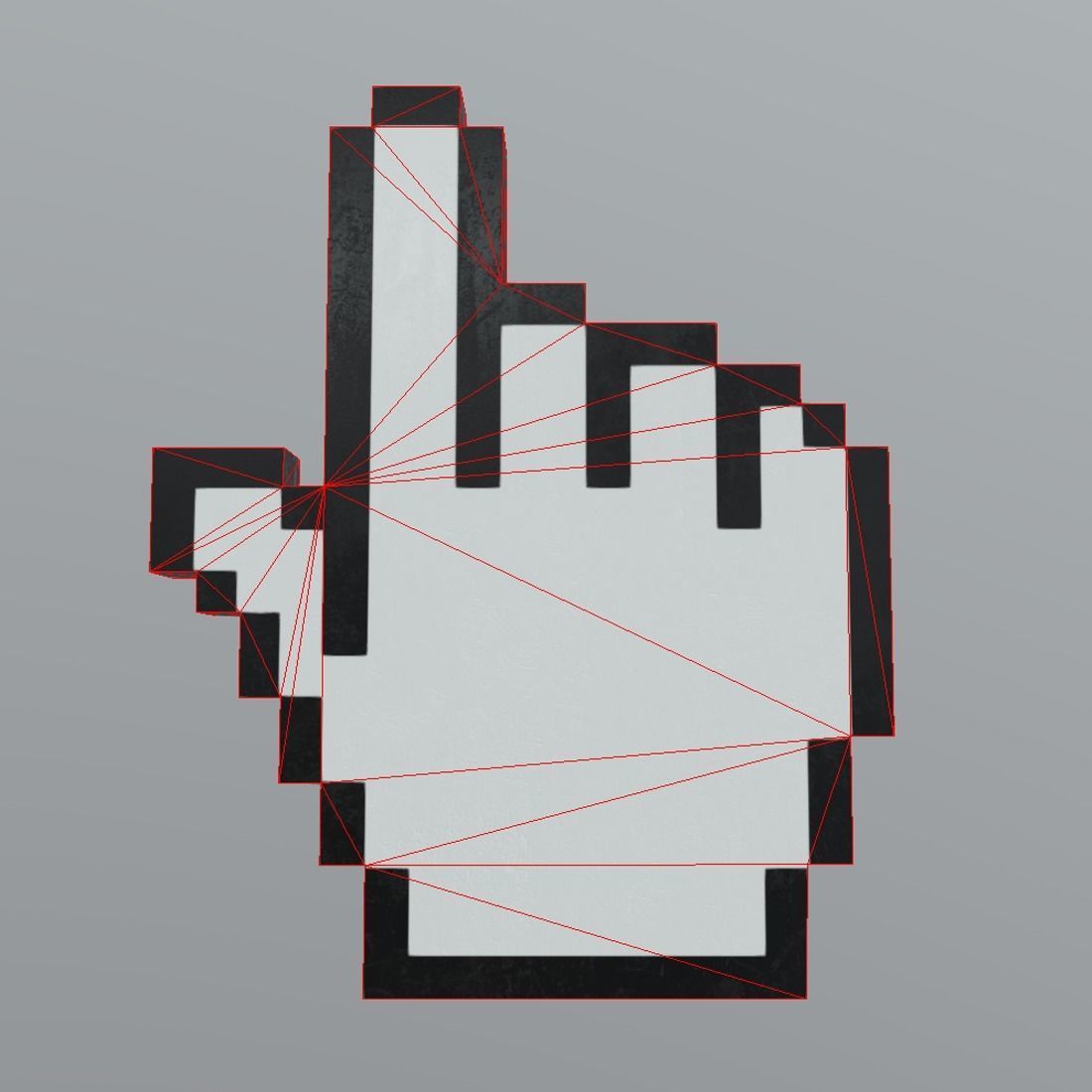 3D model Cursor Hand VR / AR / low-poly | CGTrader