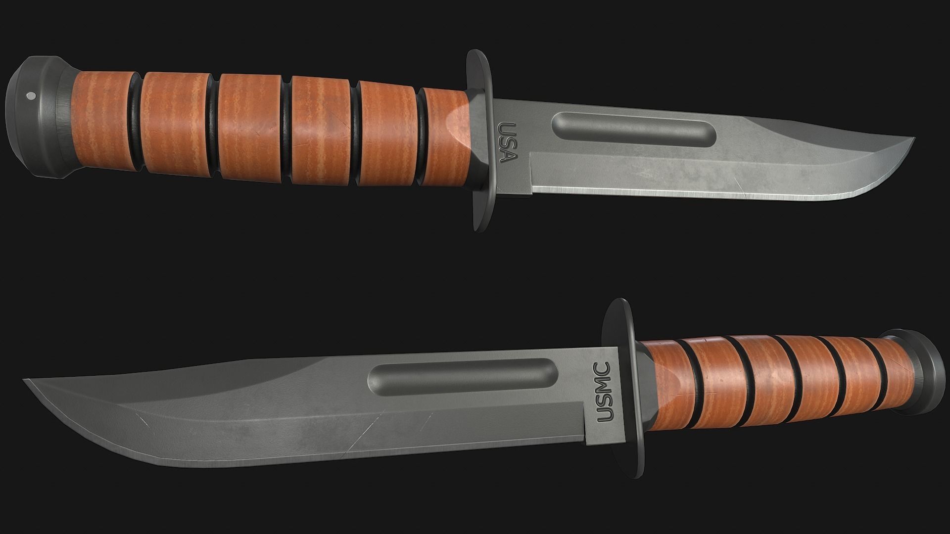 3D model Knives Pack VR / AR / low-poly | CGTrader