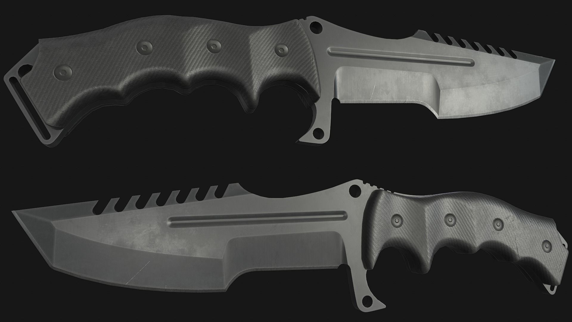 3D model Knives Pack VR / AR / low-poly | CGTrader