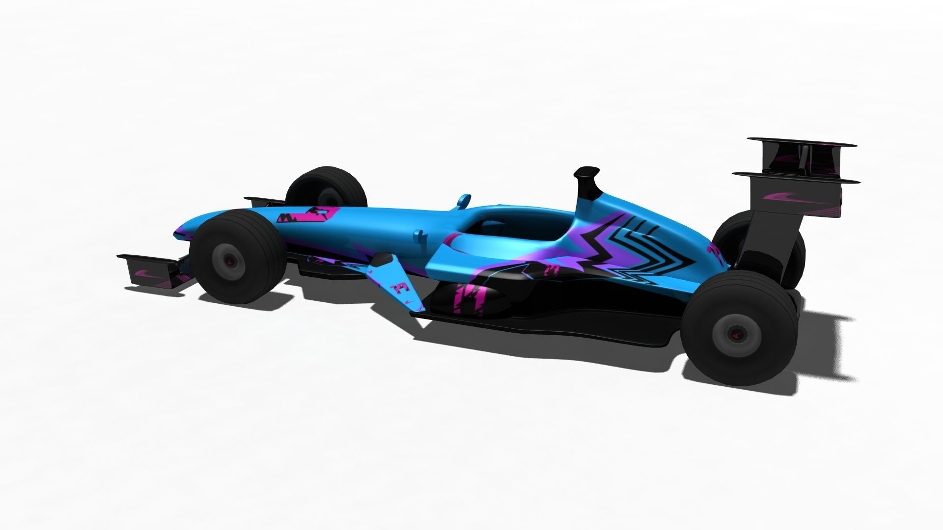 Formula Car 3D model | CGTrader