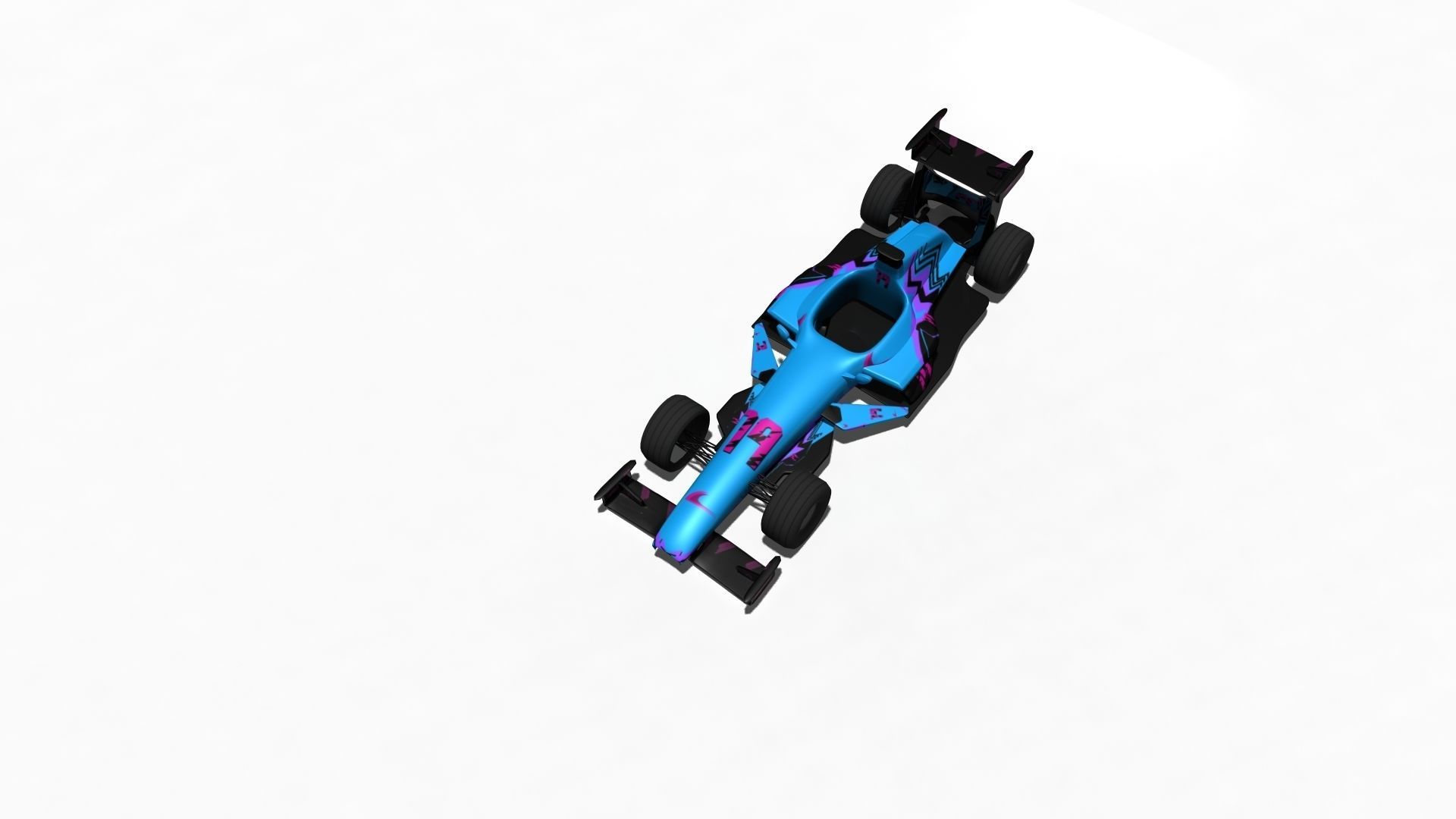 Formula Car 3D model | CGTrader