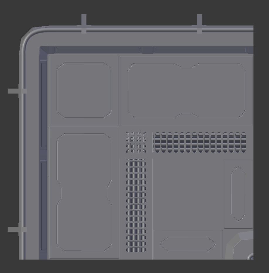Floor panel kit in the Sci Fi style 3D model | CGTrader