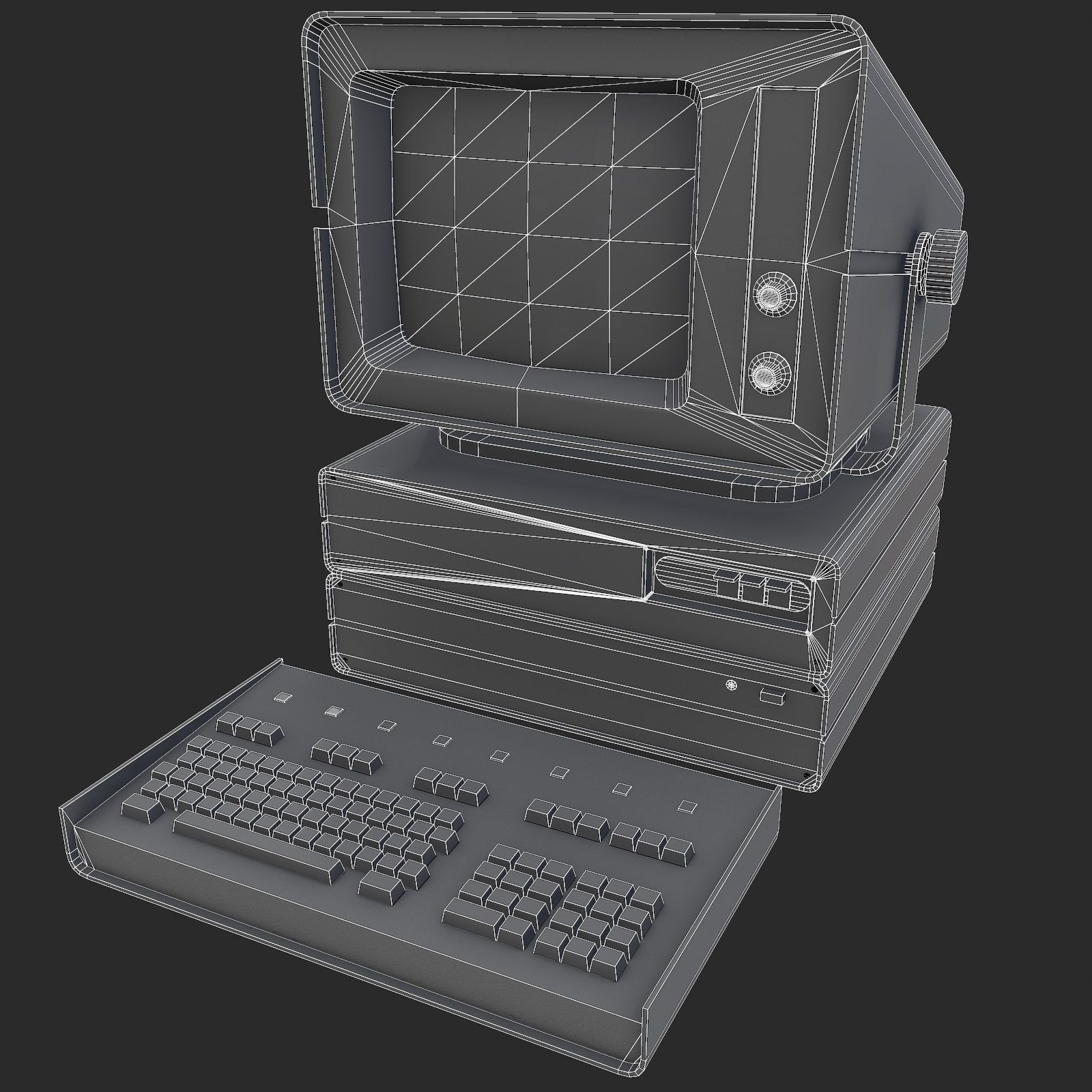 3D model Soviet PC VR / AR / low-poly | CGTrader