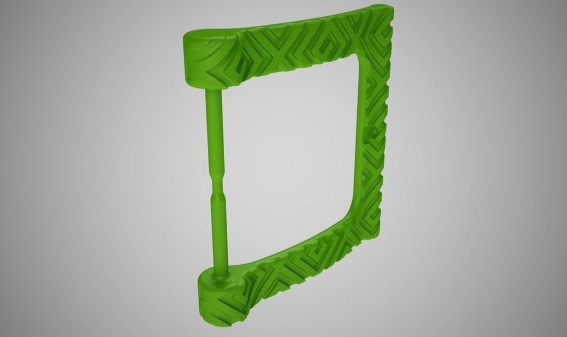 Belt Buckle 4 3D model 3D printable | CGTrader