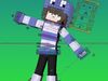 Minecraft girl character 3D model | CGTrader
