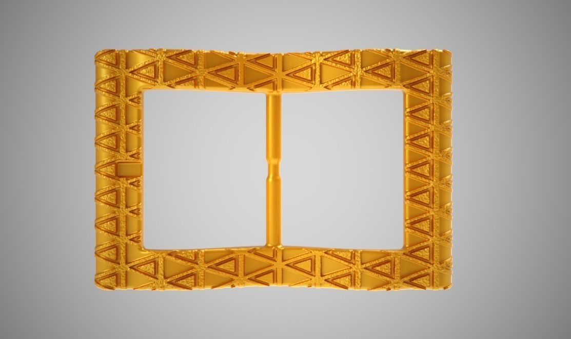 Belt Buckle 5 3D model 3D printable | CGTrader