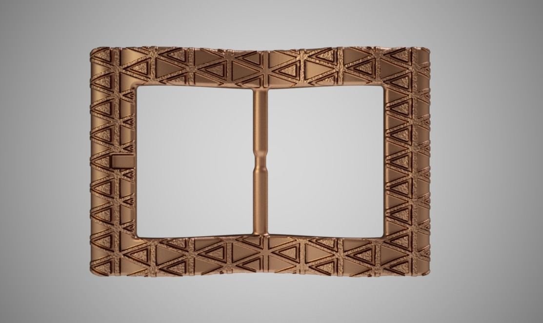 Belt Buckle 5 3D model 3D printable | CGTrader