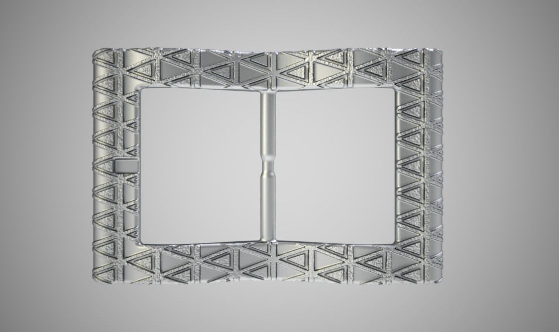 Belt Buckle 5 3D model 3D printable | CGTrader