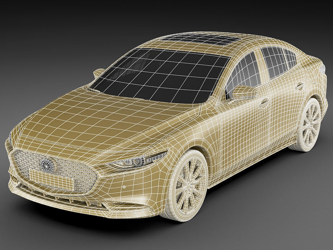 Mazda 3 Sedan 2020 3D model | CGTrader