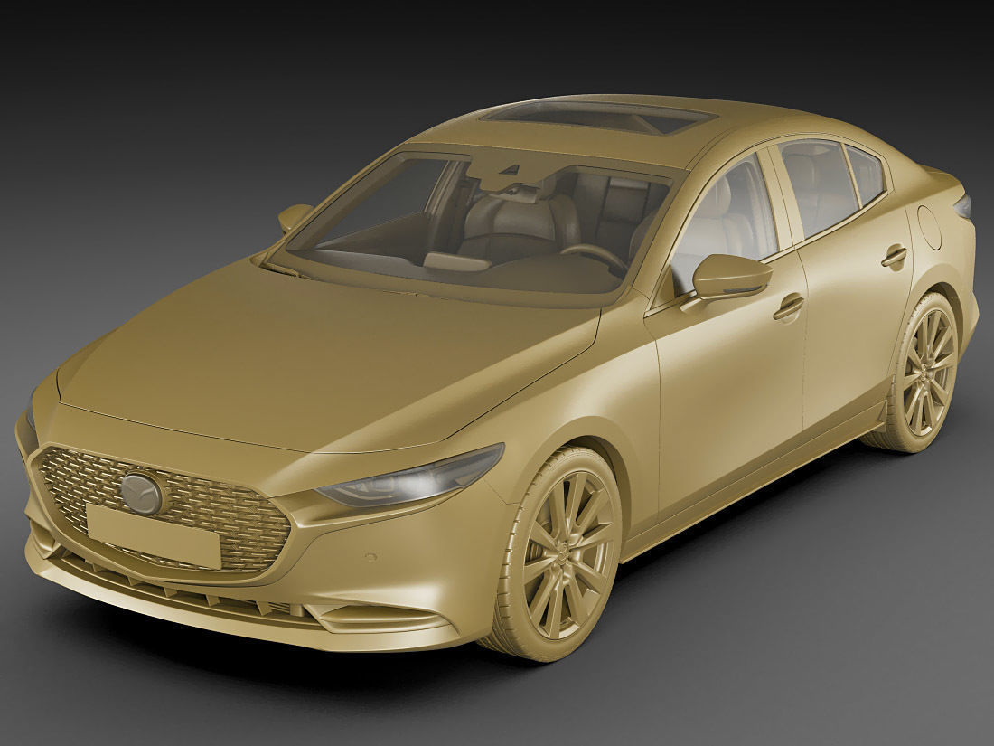 Mazda 3 Sedan 2020 3D model | CGTrader