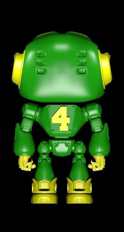 AI Droid model 3D model animated | CGTrader