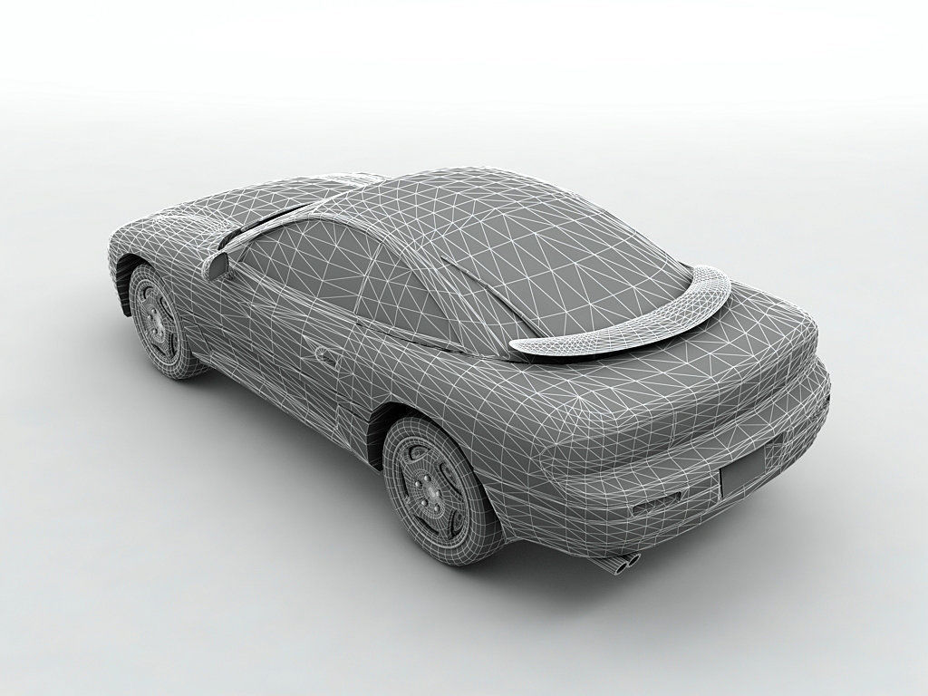 1995 Dodge Stealth Sports Car 3D model | CGTrader