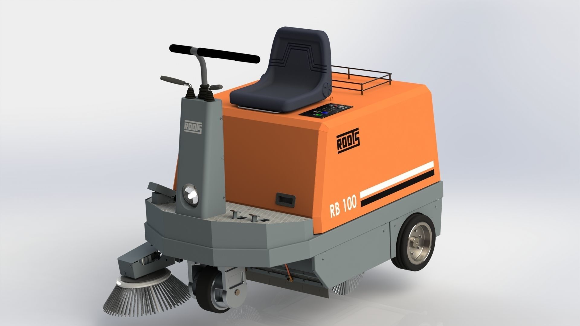 RootsSweep RB 100 3D model | CGTrader