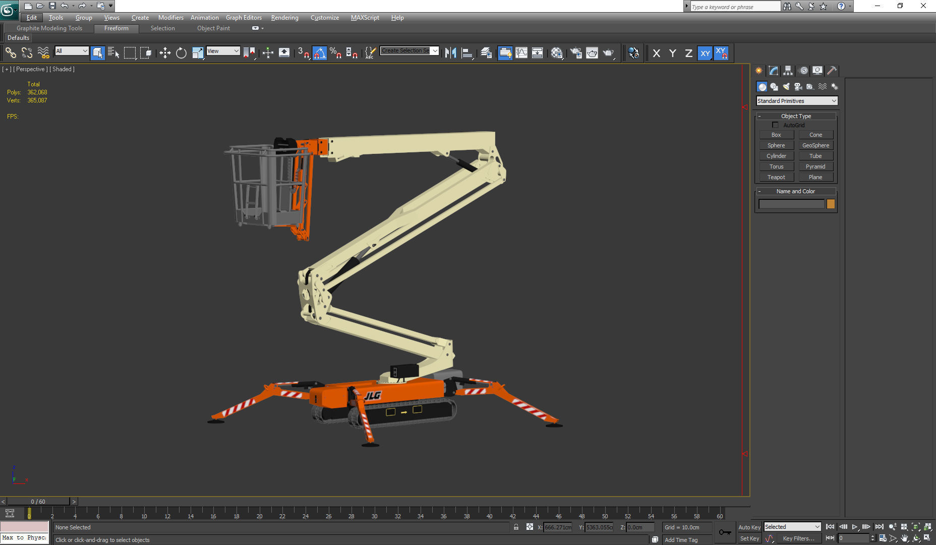 JLG X770AJ Compact Compact Crawker Boom 3D model | CGTrader