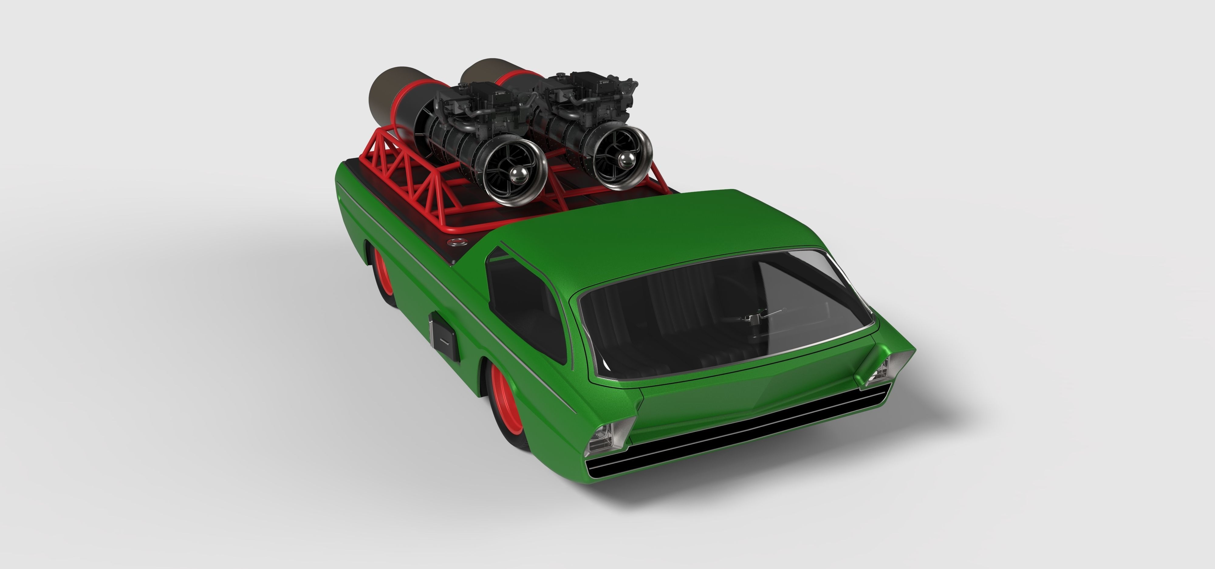Jet Dodge Deora 3D model | CGTrader