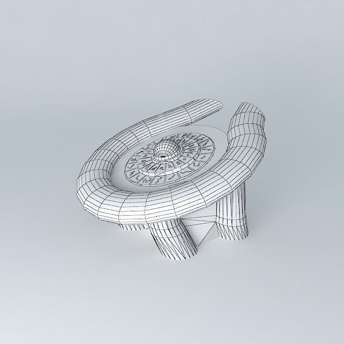 Stargate DHD free 3D model | CGTrader