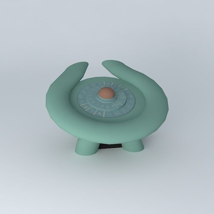 Stargate DHD free 3D model | CGTrader