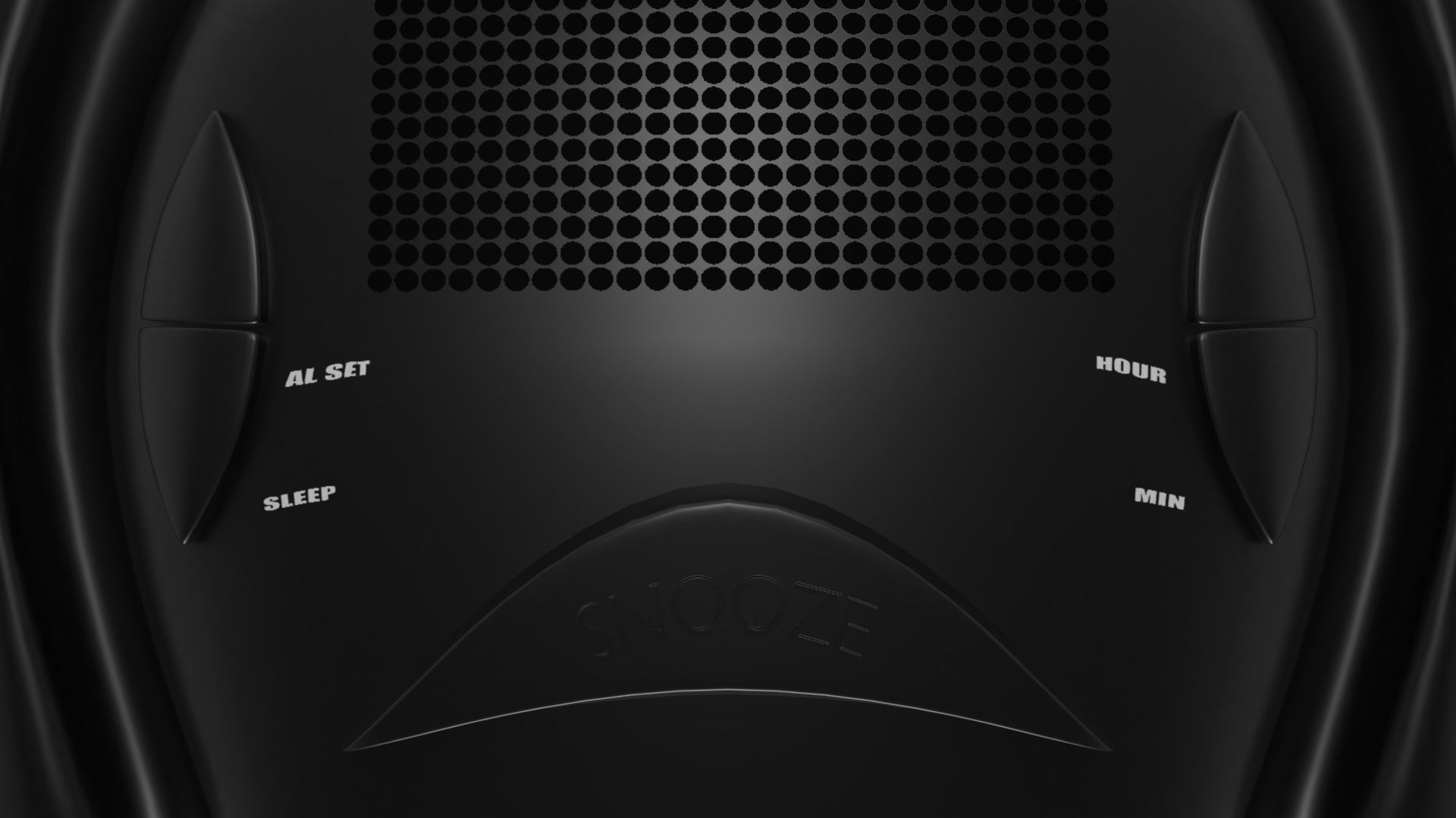 3D model Digital Clock Radio VR / AR / low-poly | CGTrader