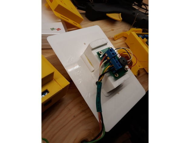 Fingerprint sensor support holder 3D model 3D printable | CGTrader