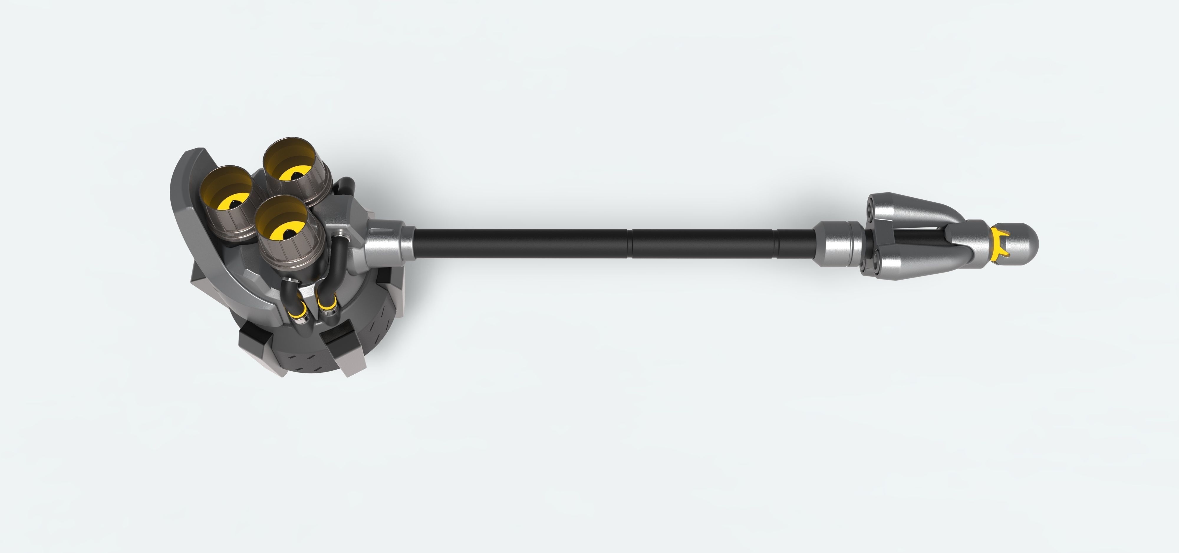 Reinhardt hammer from game Overwatch 3D model | CGTrader