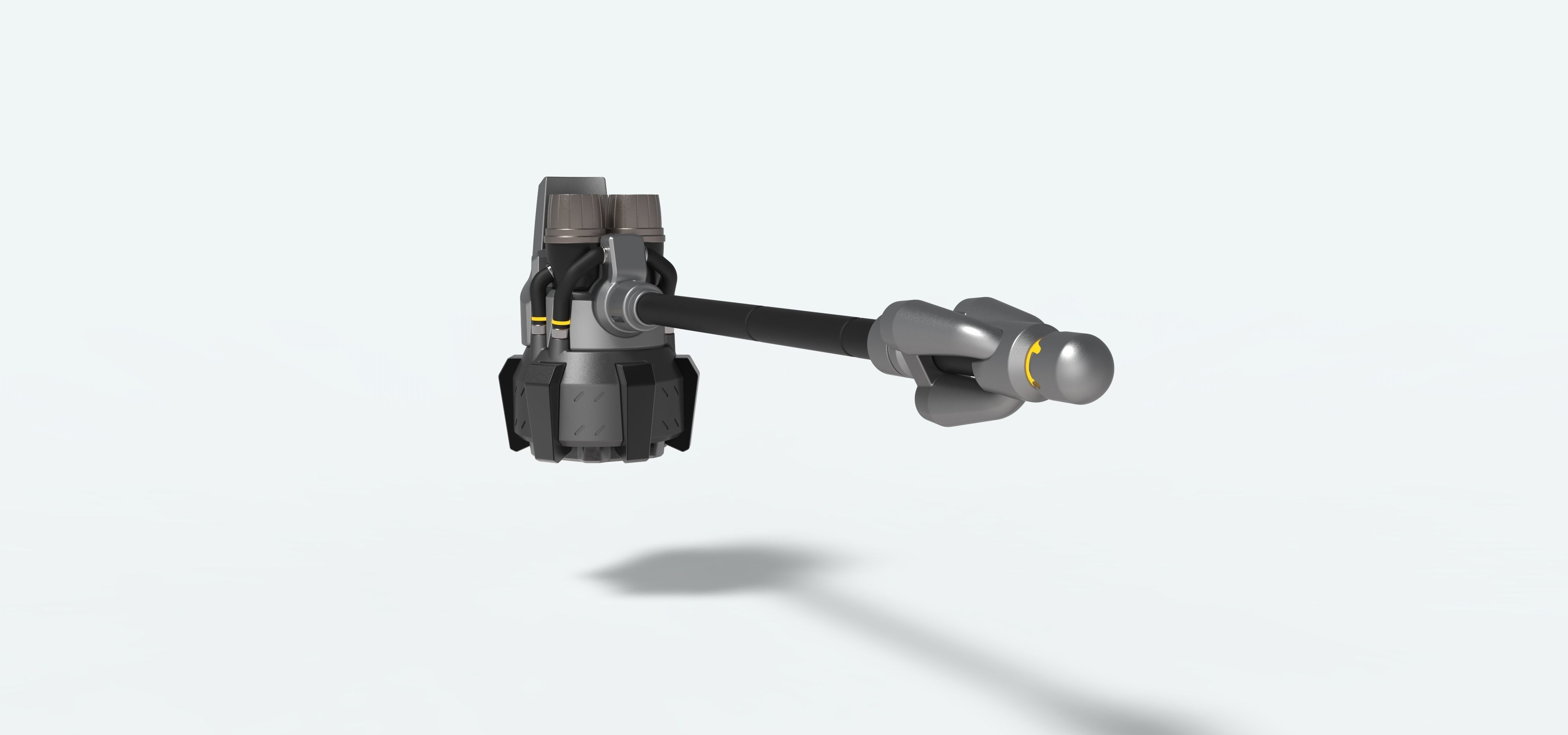 Reinhardt hammer from game Overwatch 3D model | CGTrader