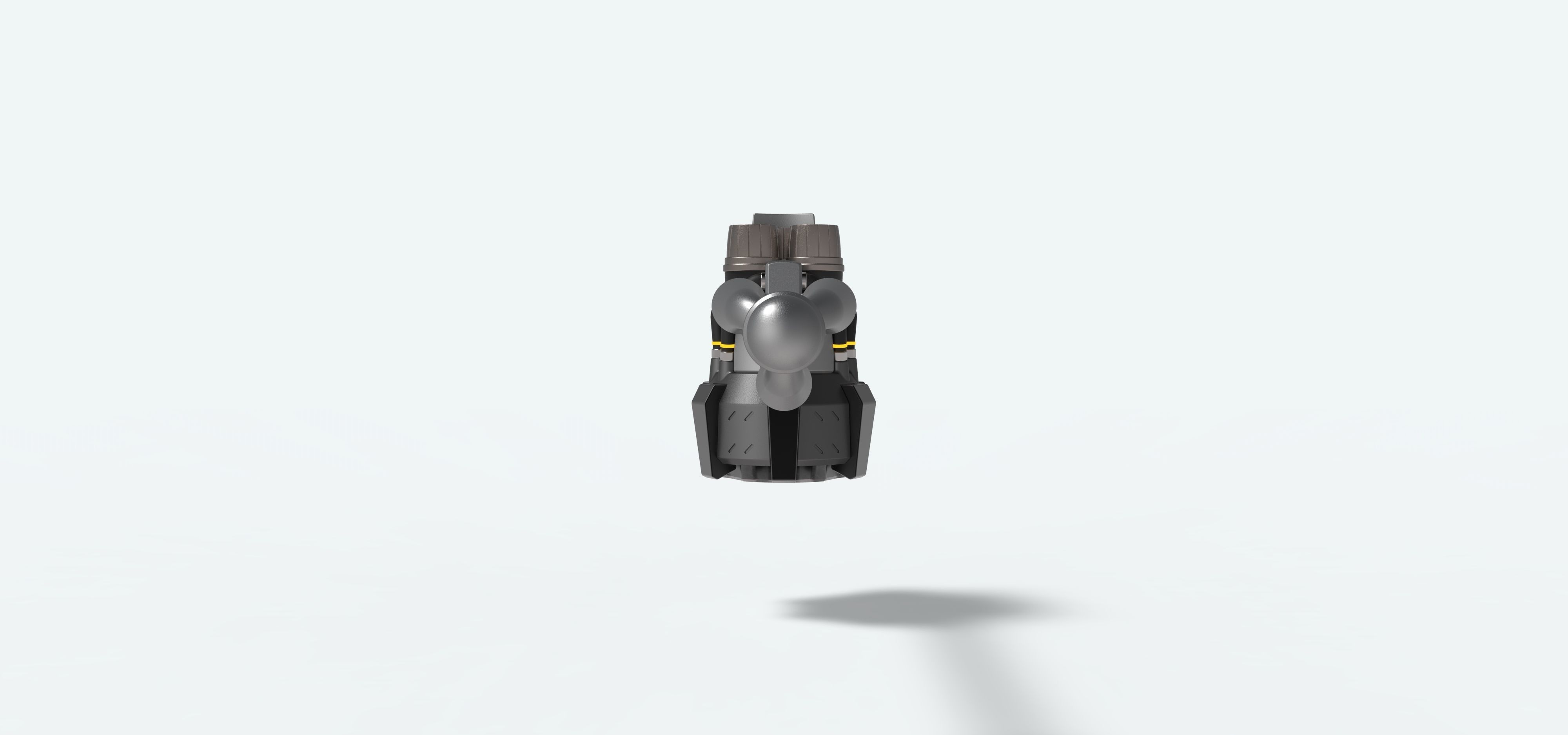 Reinhardt hammer from game Overwatch 3D model | CGTrader