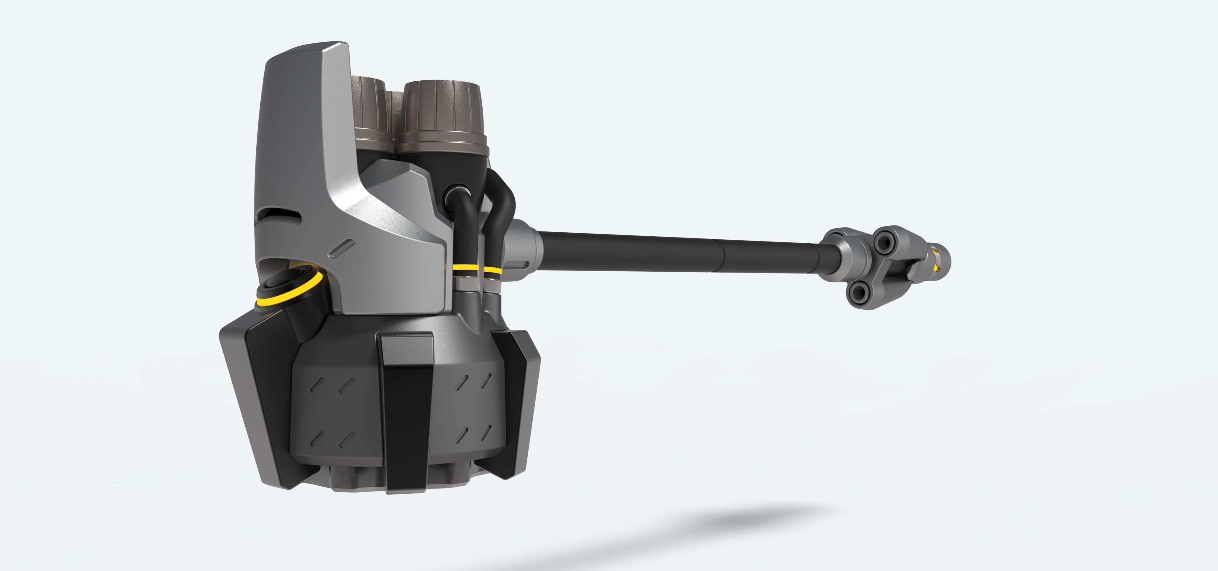 Reinhardt hammer from game Overwatch 3D model | CGTrader