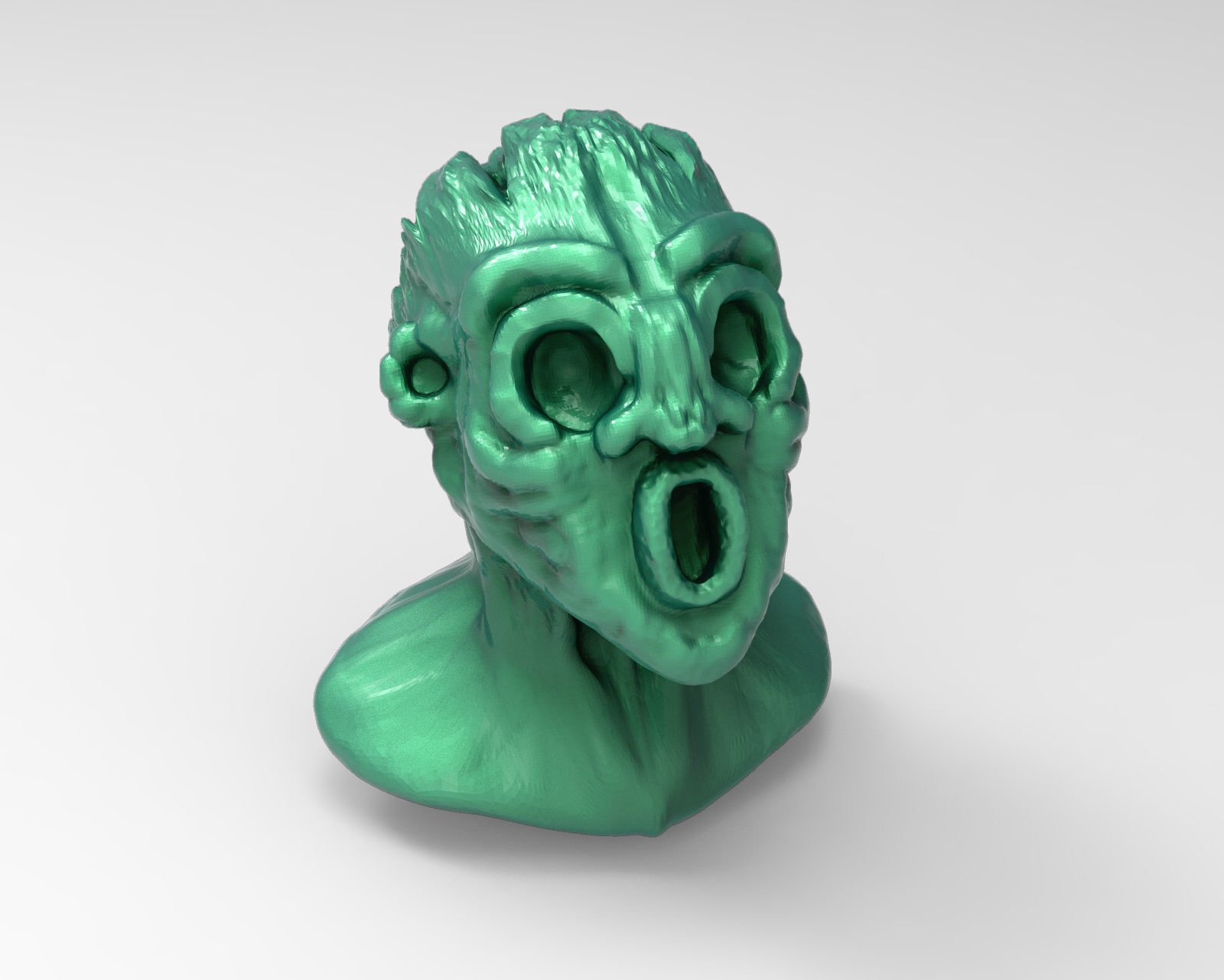 Ancient Forest Head 3D model 3D printable | CGTrader