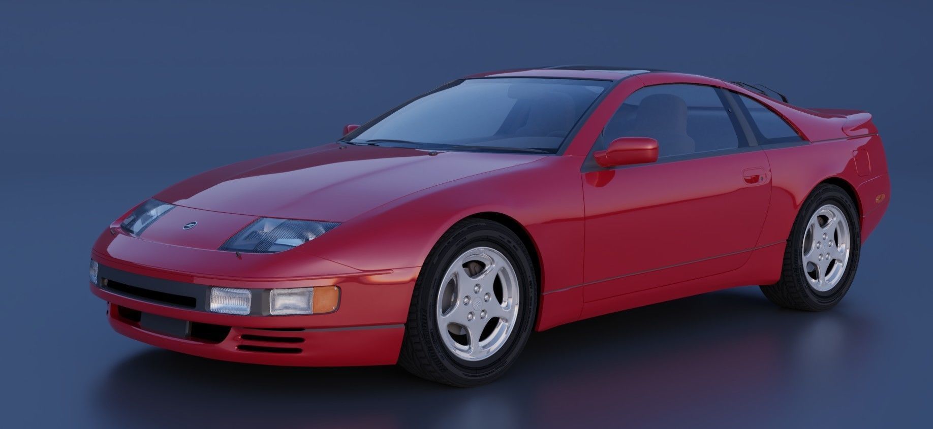 3D model Nissan 300ZX Z32 VR / AR / low-poly | CGTrader