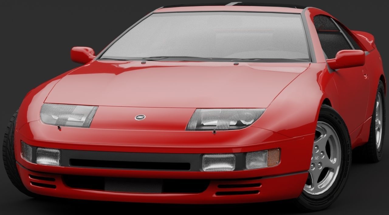 3D model Nissan 300ZX Z32 VR / AR / low-poly | CGTrader