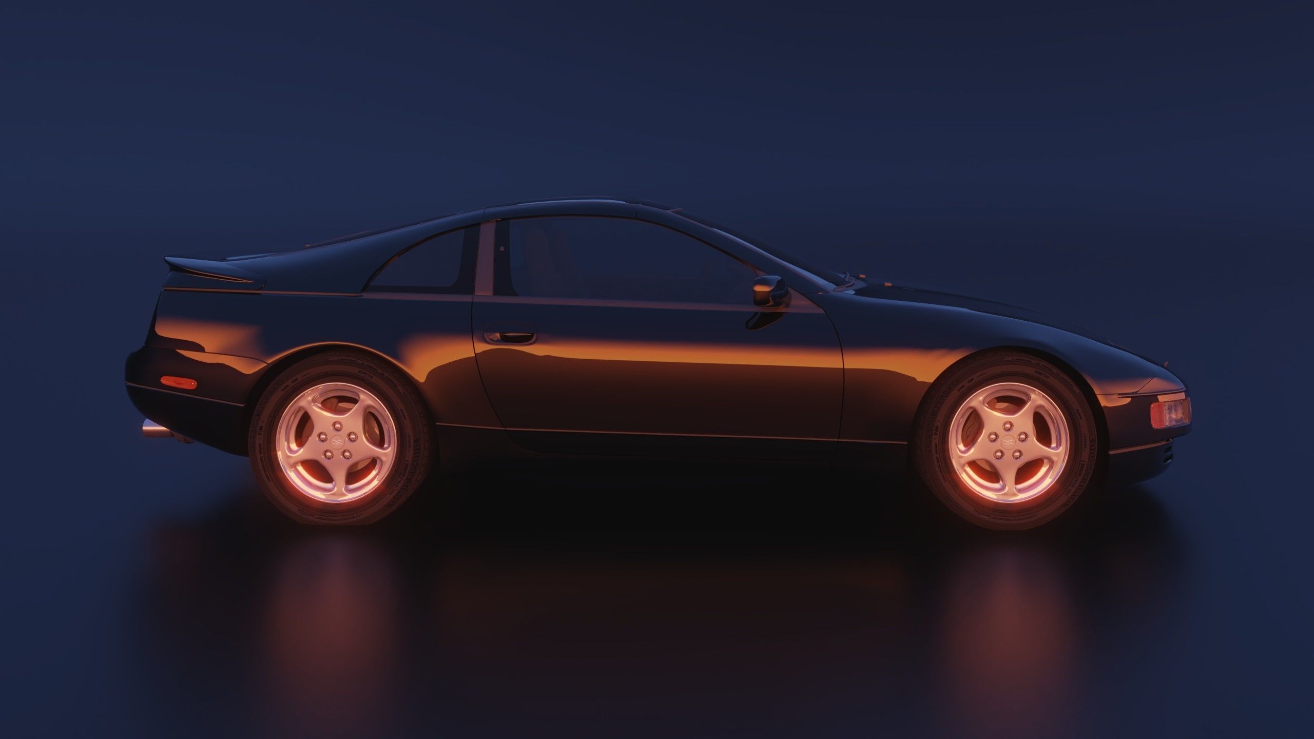 3D model Nissan 300ZX Z32 VR / AR / low-poly | CGTrader