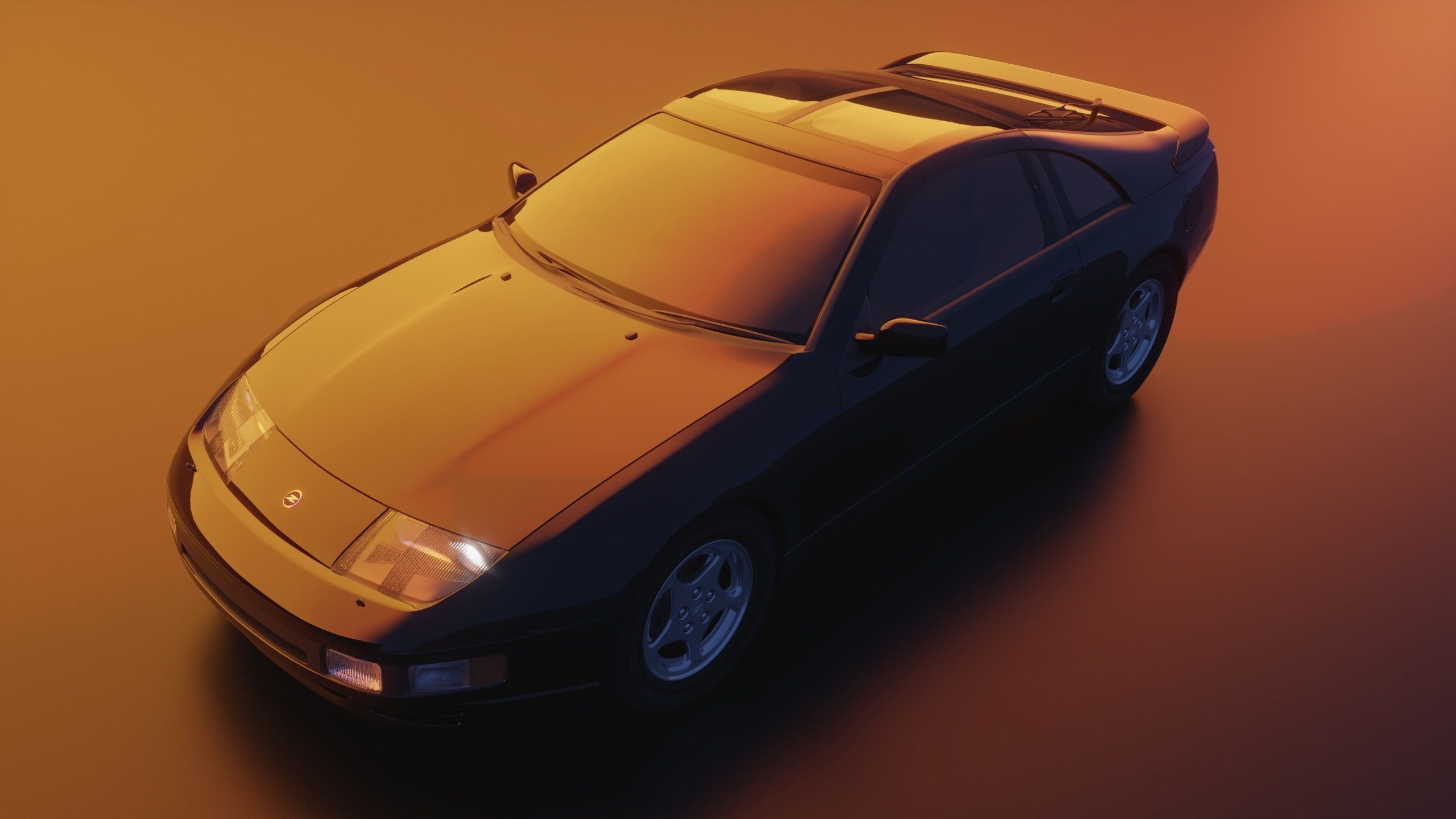 3D model Nissan 300ZX Z32 VR / AR / low-poly | CGTrader