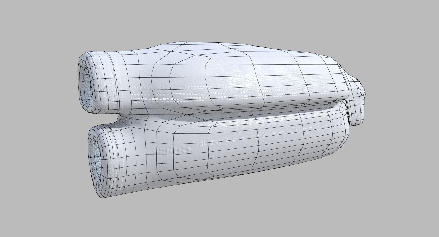 3D model Alien Transport Ship VR / AR / low-poly | CGTrader