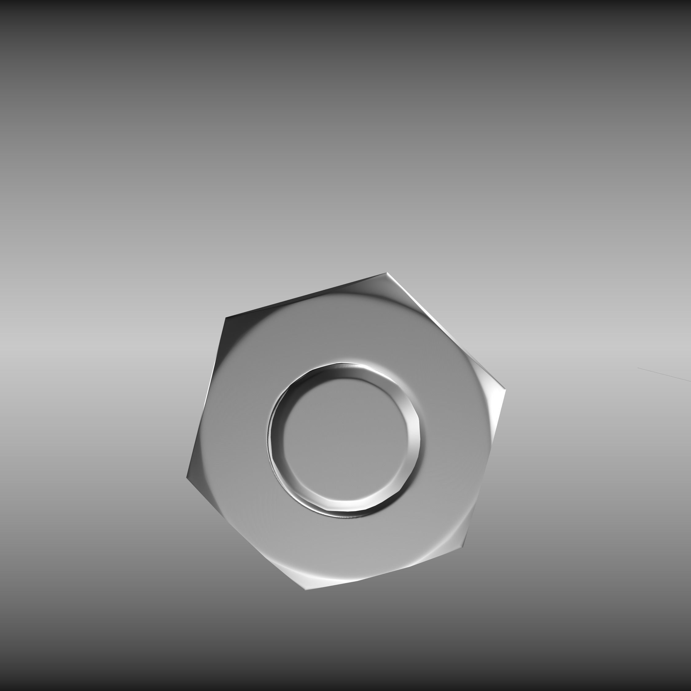 3D model Low-Poly Nut and Bolt VR / AR / low-poly | CGTrader