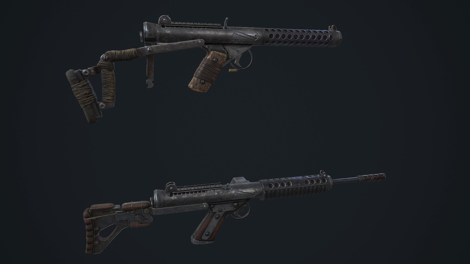 3D model Sterling gun VR / AR / low-poly | CGTrader