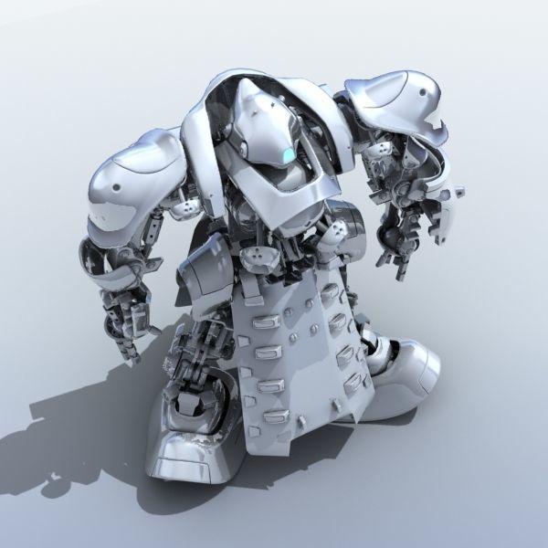 Robot 07 3D model | CGTrader