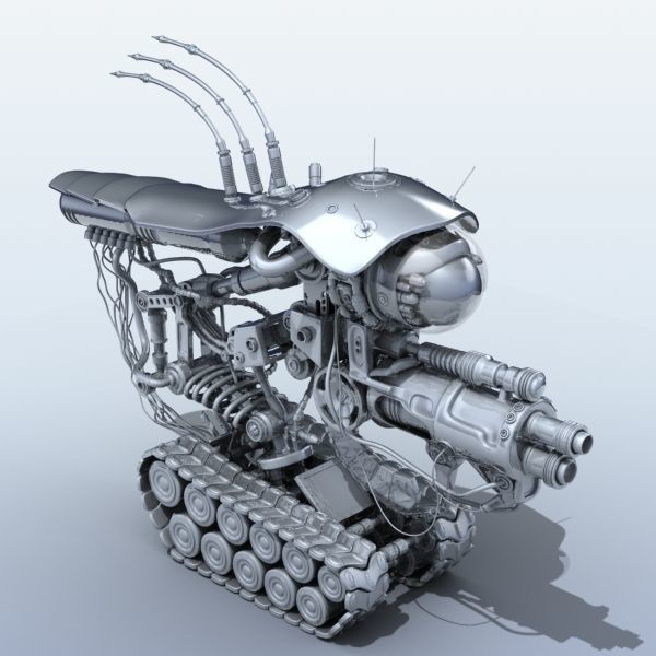 Robot 08 3D model | CGTrader