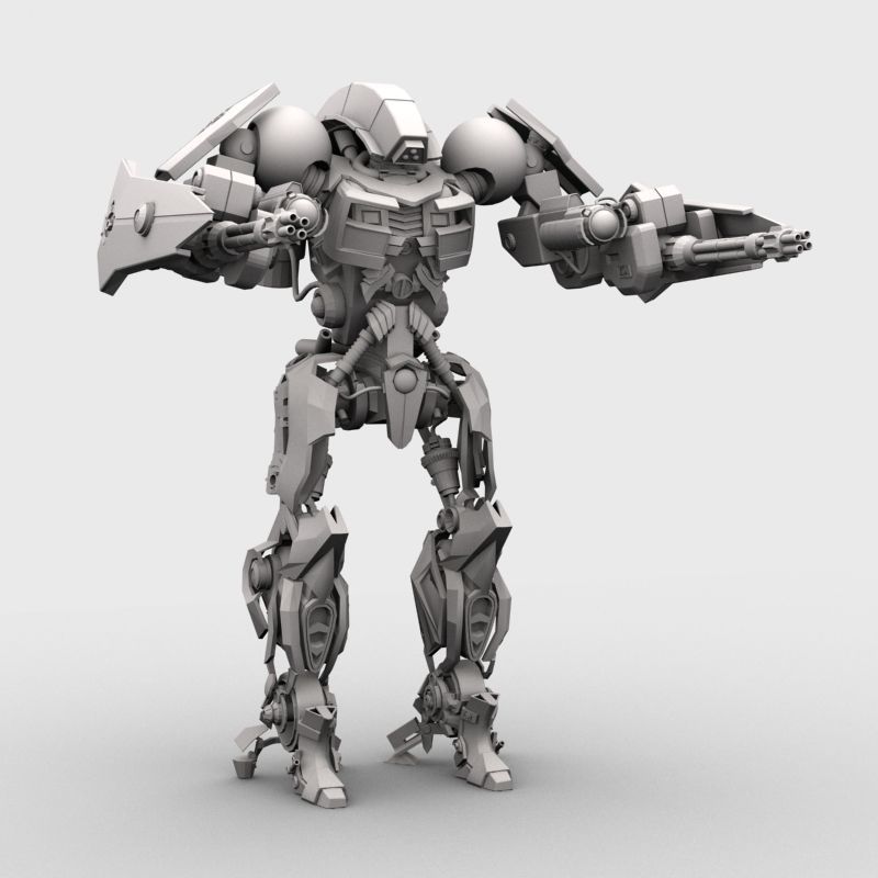 Robot 15 3D model | CGTrader