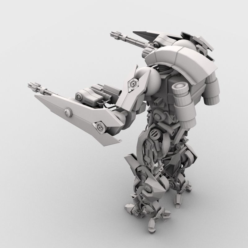 Robot 15 3D model | CGTrader