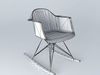 Eames Rocker Drafted by Percy Ramos free 3D model | CGTrader