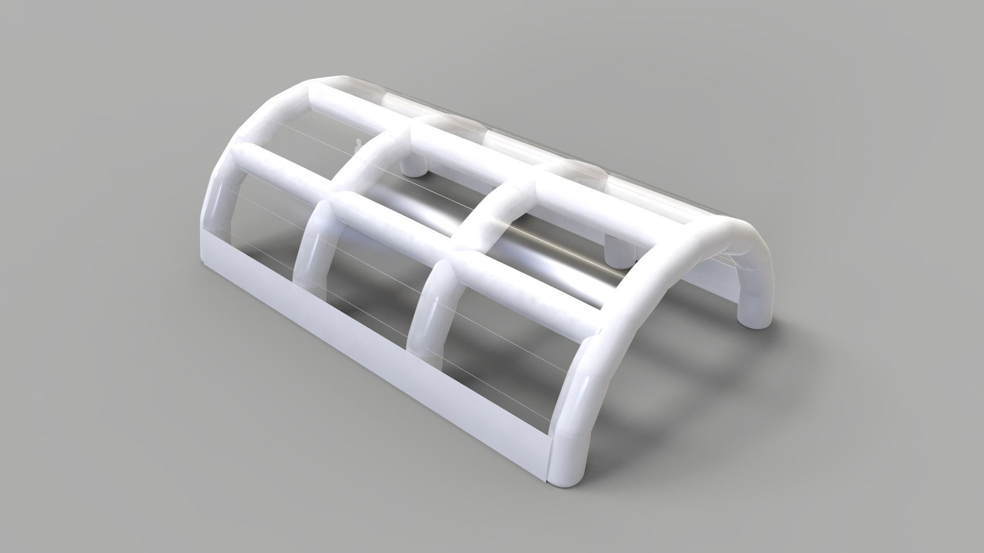 Inflatable Tent - Exhibition Hall 3D model | CGTrader