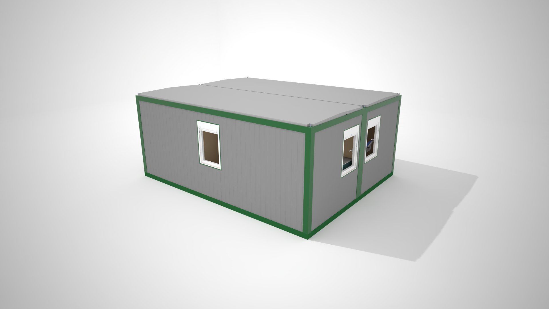 Modular building Medical Center 3D model | CGTrader