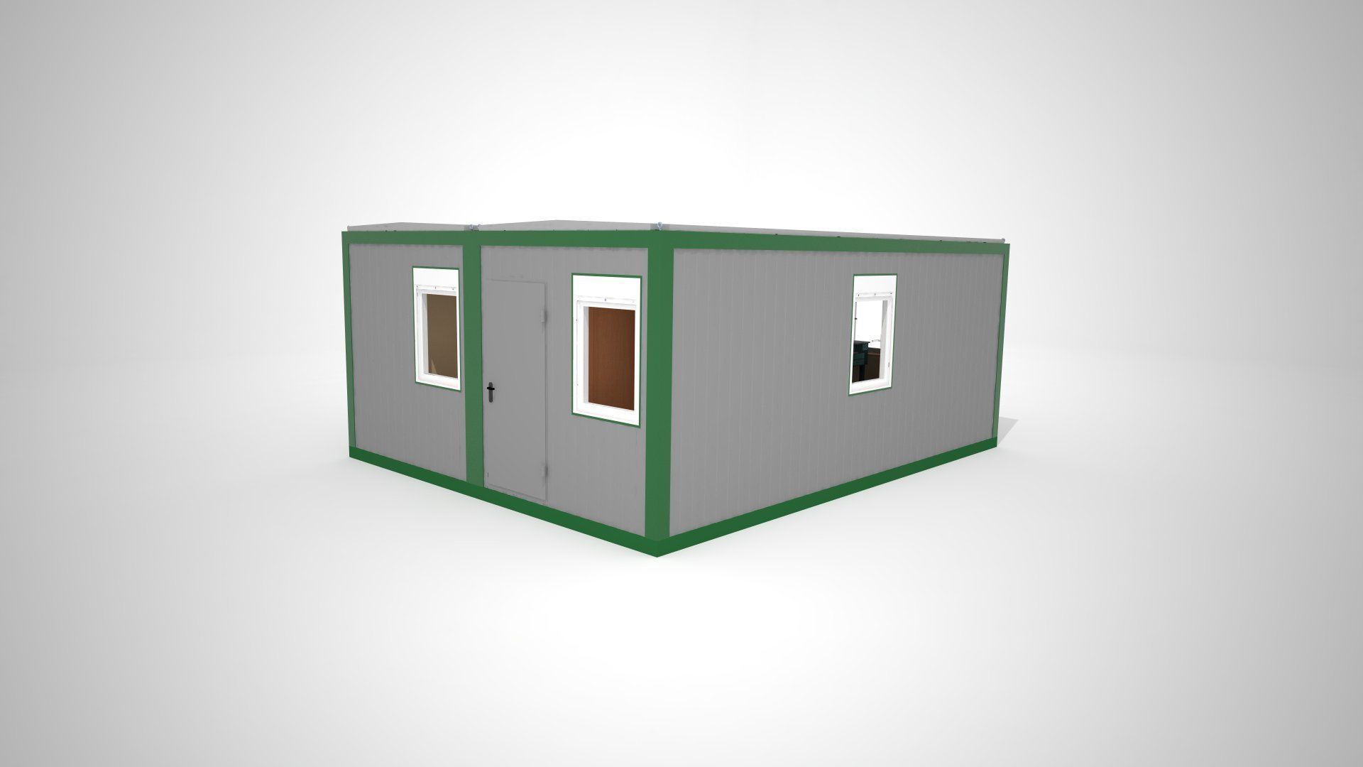 Modular building Medical Center 3D model | CGTrader