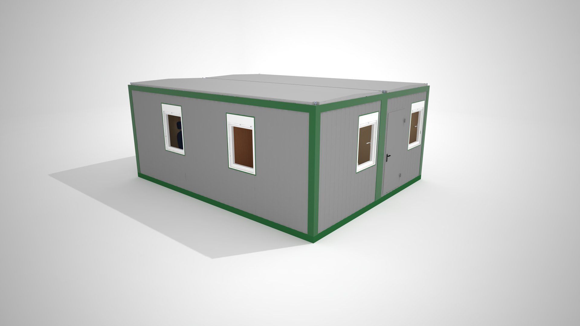 Modular building Medical Center 3D model | CGTrader