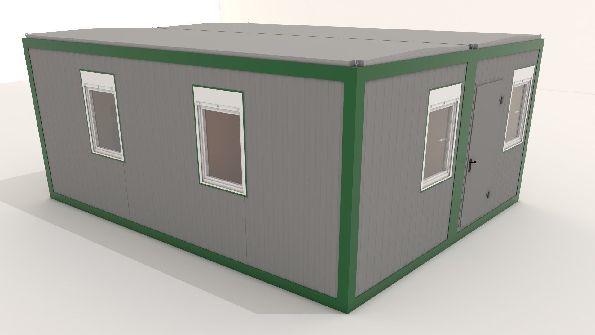 Modular building Medical Center 3D model | CGTrader