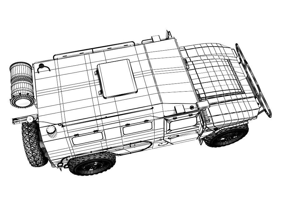 Gaz Tigr 3D model | CGTrader