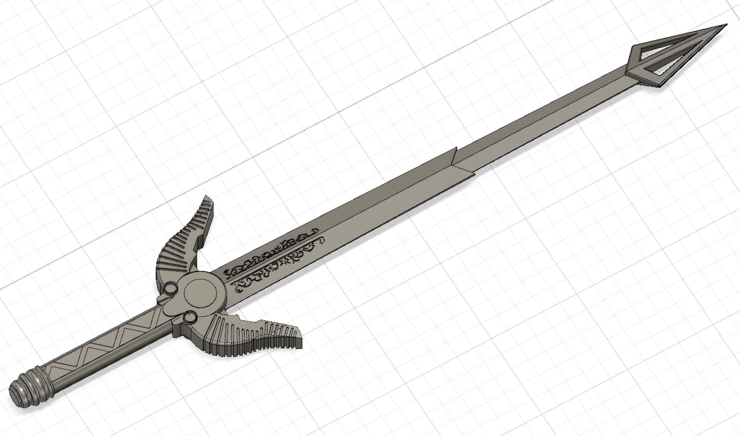 Quasar Saber - Power Rangers 3D model 3D printable | CGTrader